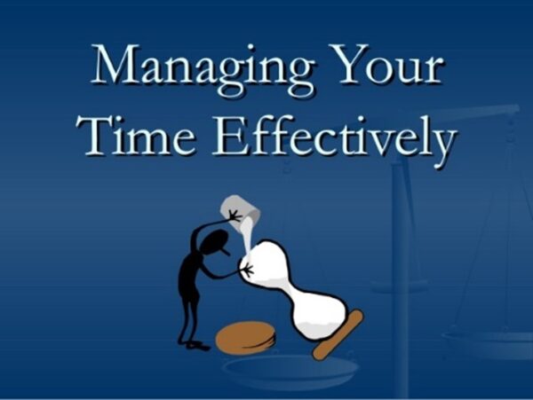 MANAGING YOUR TIME EFFECTIVELY (WORKSHOP) | CloudEARTHi